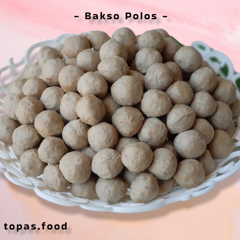 Jual BAKSO SAPI POLOS/BAKSO HALUS TANPA PENGAWET | Shopee Indonesia