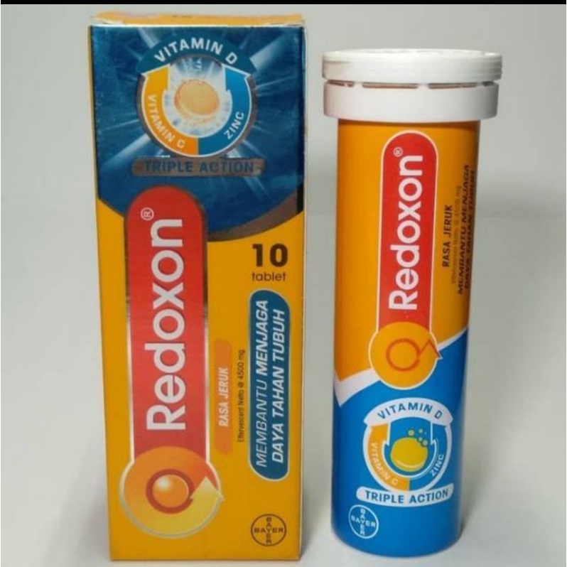 Jual REDOXON TRIPLE ACTION 10'S MULTIVITAMIN | Shopee Indonesia