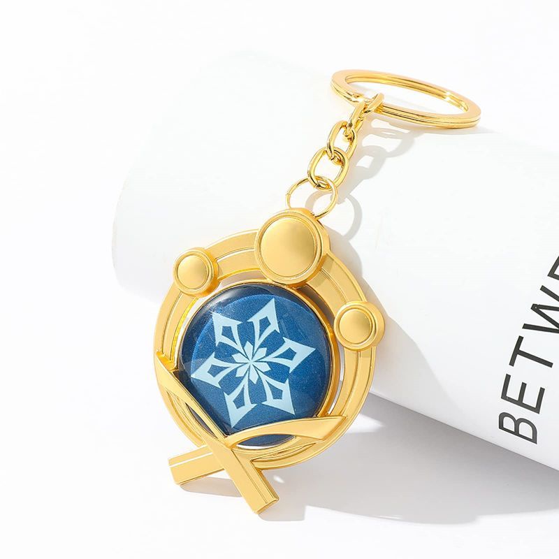 Jual Genshin Impact Keychain Key Chain Luminous Gantungan Kunci Genshin ...