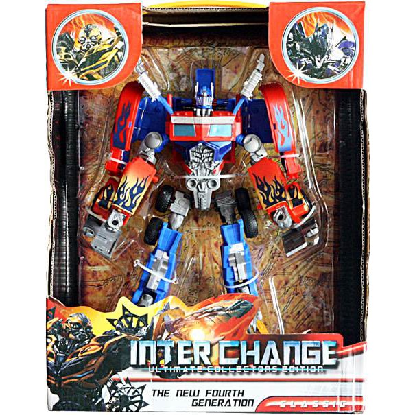 Jual Mainan Robot Transformer Optimus Prime Interchange The New Fourth ...