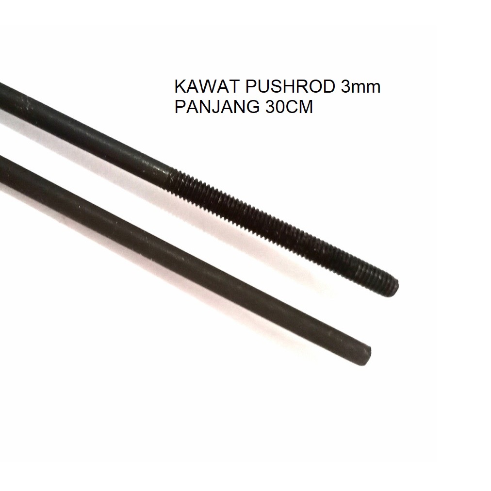 Jual 1PCS Kawat Push rod pushrod 3mm x 300mm 30cm rc pesawat boat car ...