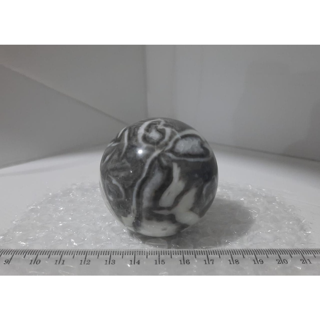 Jual Natural Shell Jasper Stone Sphere 5,8 cm ( 283 grams ) | Shopee ...
