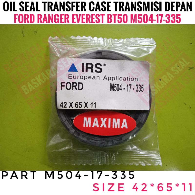Jual SEAL TRANSFER CASE TRANSMISI DEPAN FORD RANGER EVEREST BT50 ...