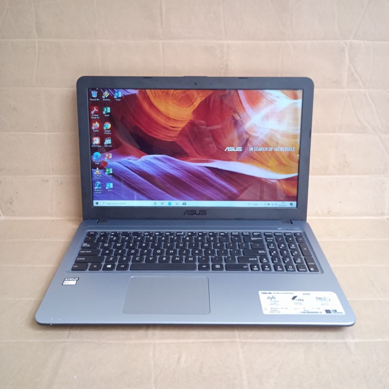 Jual ASUS X504Y AMD E1-7010 R2 ram 2GB SSD 256GB | Shopee Indonesia