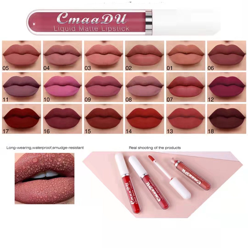 Jual cod★ready★Lipstick Lip Gloss Melting Matte Lip Tint - Lipgloss ...
