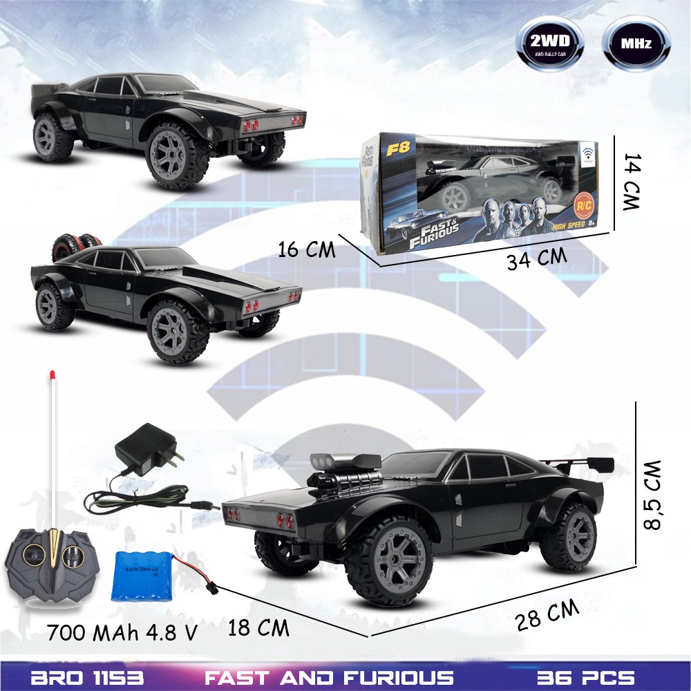 Jual BRO1153 A RC Sedan Fast Furious (Mainan Remote Control Mobil ...