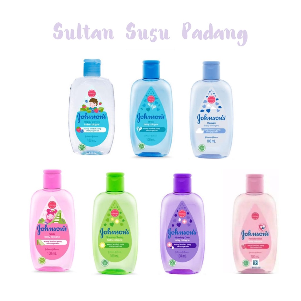 Jual Johnson's Cologne Baby Summer Swing, Slide, Happy Berries, Brisa ...