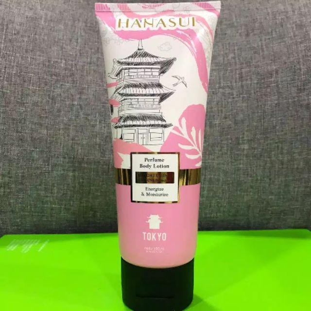 Jual HANASUI Perfume Body Lotion 180ml | Shopee Indonesia