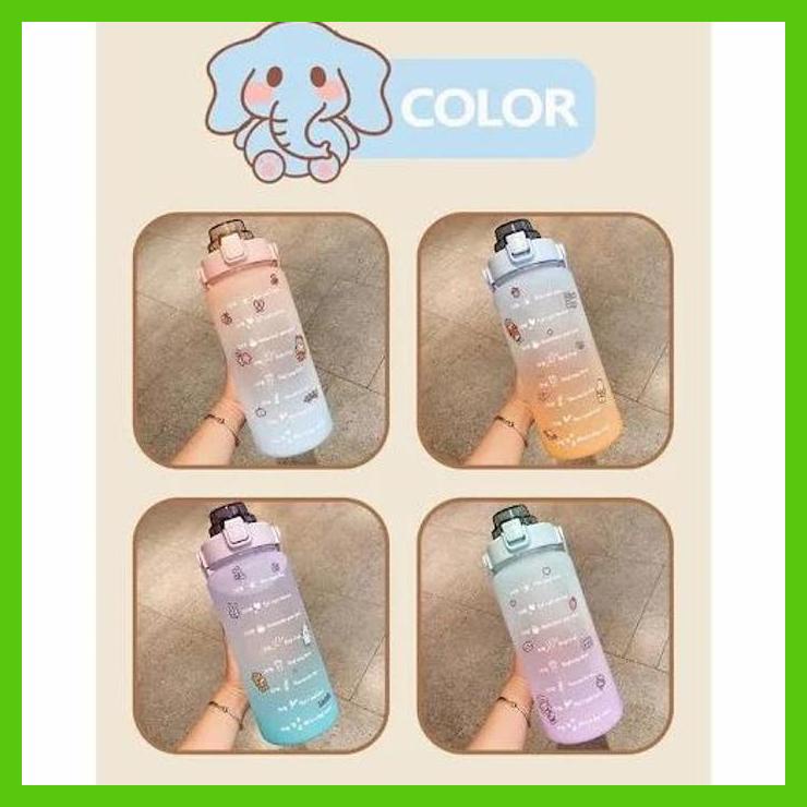 Jual BOTOL MINUM 2 LITER/BOTOL MINUMAN VIRAL 2 LITER+STIKER | Shopee ...