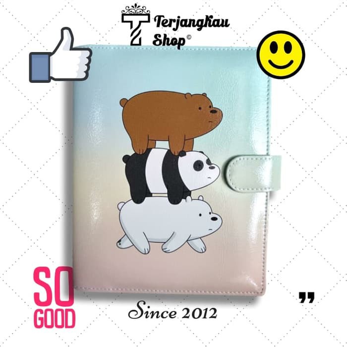 Jual Binder We Bare Bears | Shopee Indonesia
