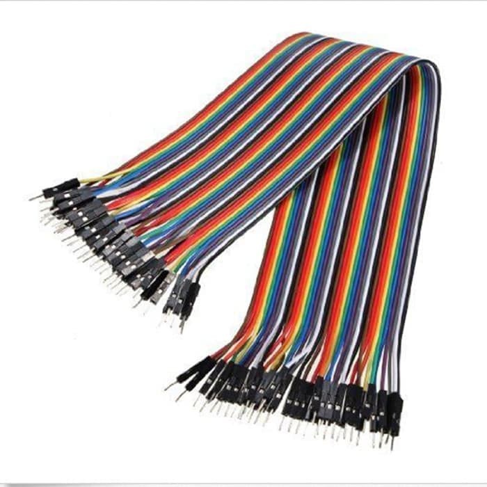 Jual Kabel jumper dupont Arduino Male to Male 40 pin 20 cm | Shopee ...