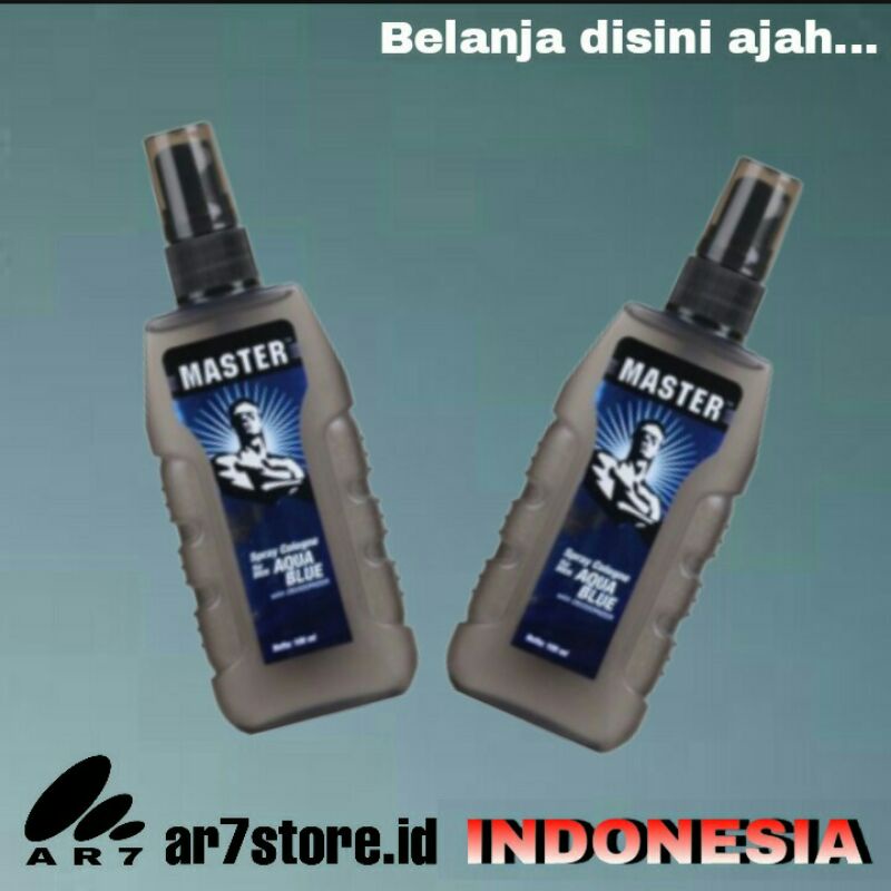 Jual MASTER Cologne Blue Aqua 100 ml | Shopee Indonesia