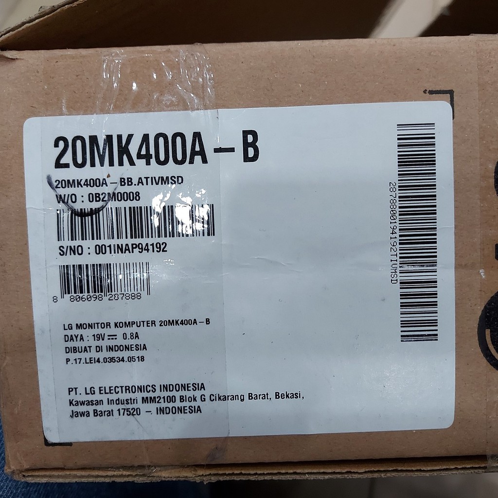 Jual LCD LED LG 20MK400A-B Analog 20 Inch resmi | Shopee Indonesia