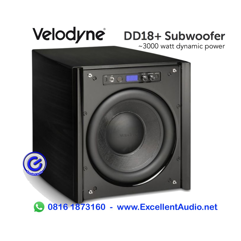 Jual Velodyne Digital drive DD18+ DD 18 plus 18 inch active subwoofer aktif | Shopee Indonesia