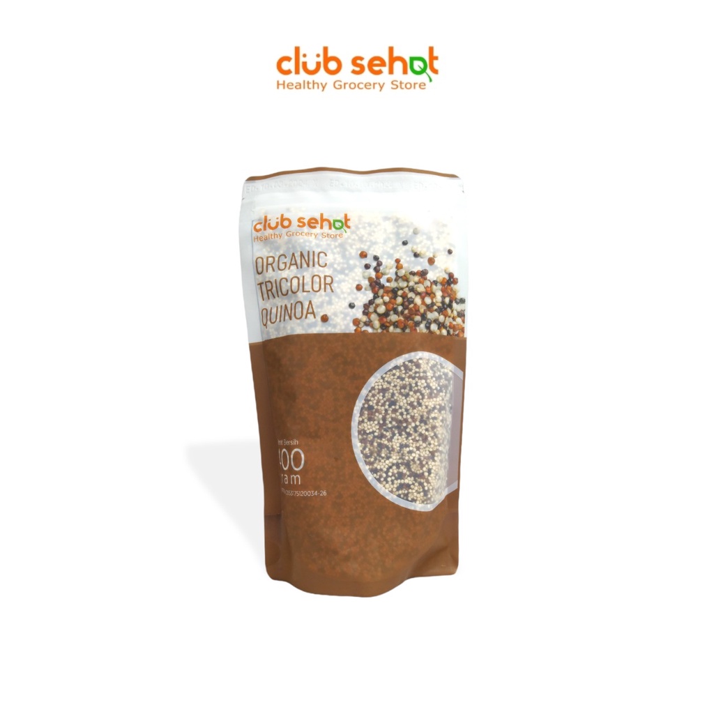 Jual Club Sehat Organik Tricolor Quinoa 400gr | Shopee Indonesia