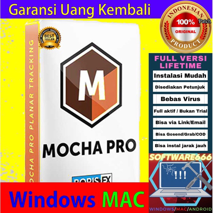 Jual Boris Fx Mocha Pro 2021 FULL VERSION LIFETIME [WIN] | Shopee Indonesia