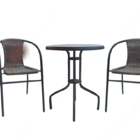 Jual 1 Set Meja & 2 Kursi teras / meja teras / meja teras MINIMALIS ...