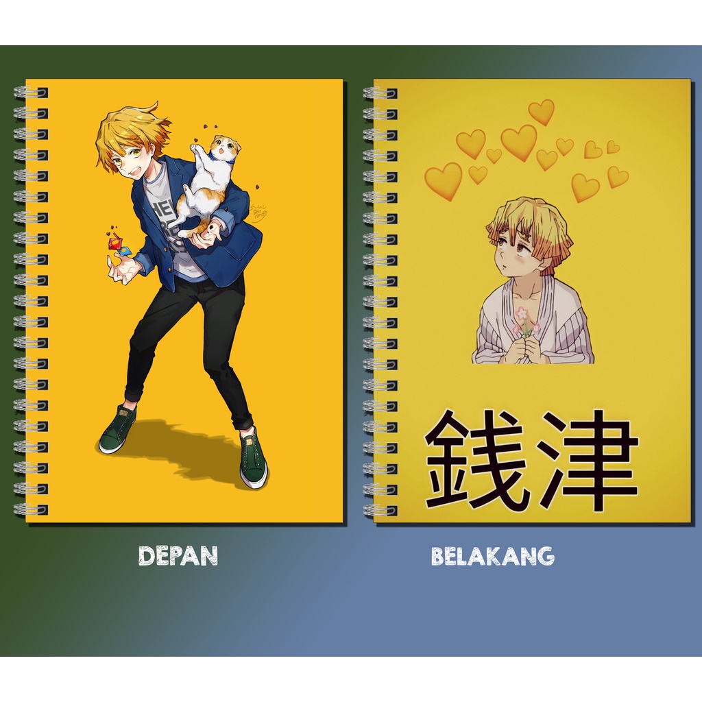 Jual notebook anime / buku catatan ANIME, SAITAMA, INUYASHA, LUFFY ...