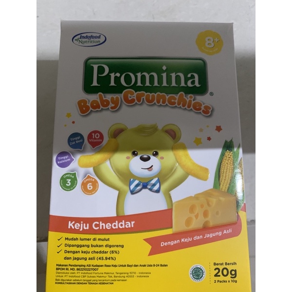 Jual Promina baby crunchies Keju 20g | Shopee Indonesia