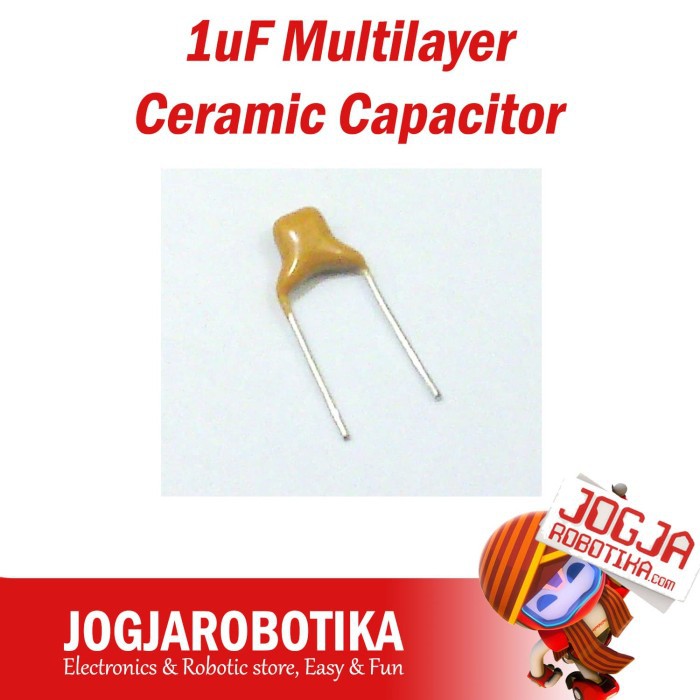 Jual Kapasitor 1uF Multilayer Ceramic Capacitor | Shopee Indonesia