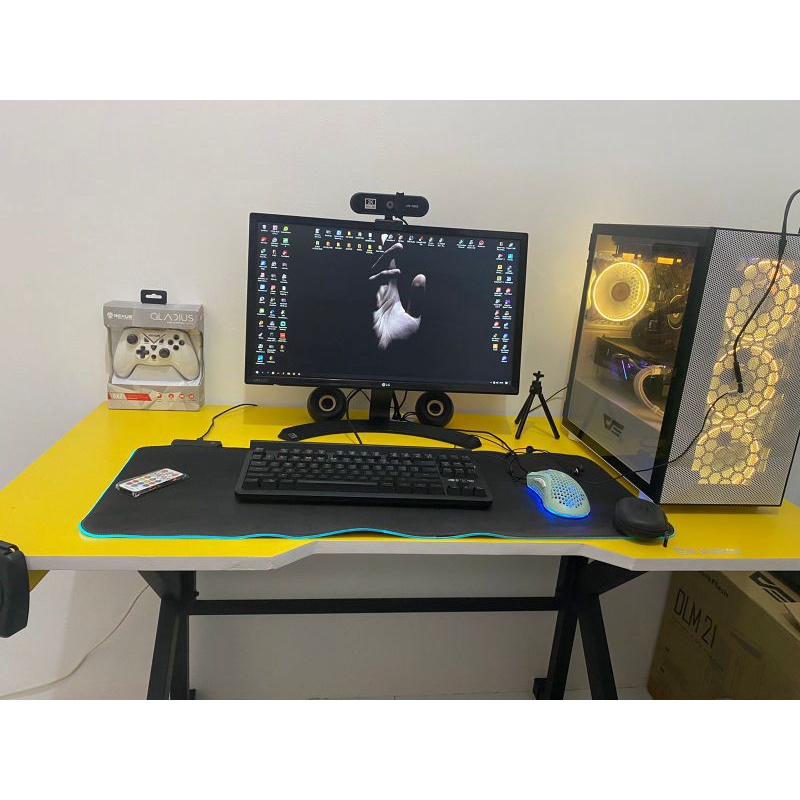 Jual meja gaming berkualitas dan keren , bisa di custom | Shopee Indonesia