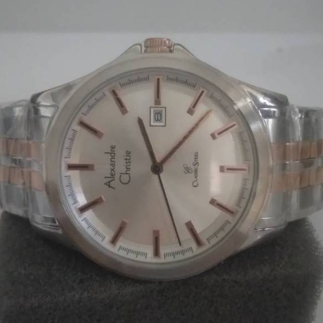 Jual Jam Tangan Alexandre Christie Classic Steel Original | Shopee ...