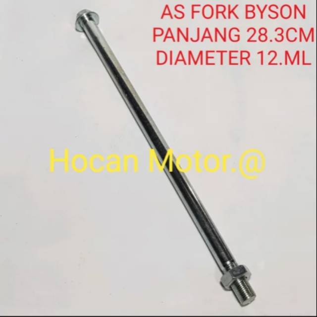 Jual AS FORK SWING ARM BYSON BISON 150 HIGH QUALITY PANJANG 28.2 CM ...