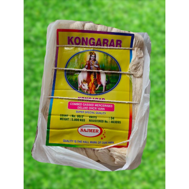 Jual Benang Mesres Tenun cotton Kongarar 80/2 | Shopee Indonesia