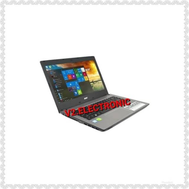 Jual Laptop Acer E5-476G Intel Core i3-7020U VGA 2GB Nvidia GeForce RAM 4GB HDD 1TB Windows 10 ...