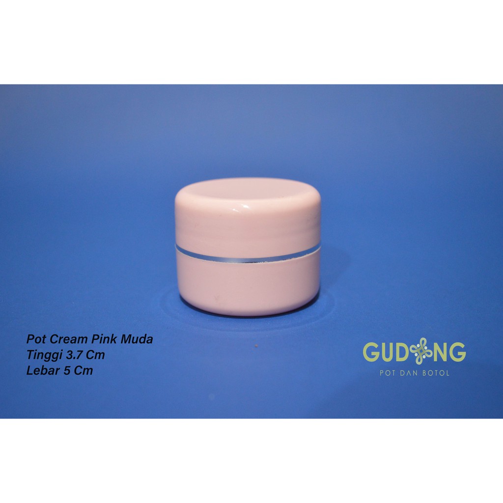Jual Pot Cream 12,5gr / 12,5 gr Pink Muda PP (KEMASAN 25 PCS) | Shopee ...
