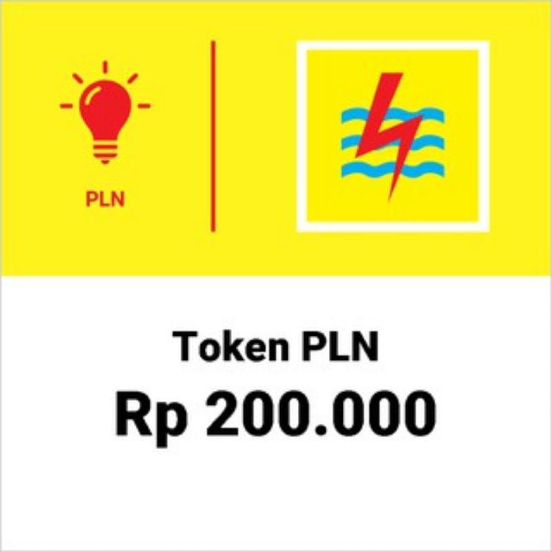 Jual Token PLN Listrik 200.000 | Shopee Indonesia