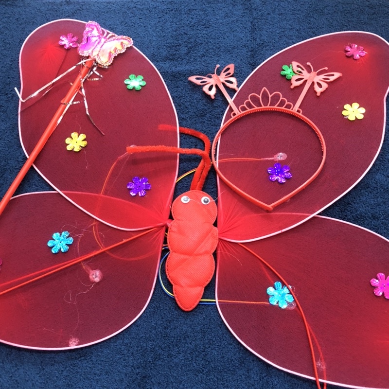 Jual sayap peri kupu-kupu (mainan anak). sayap peri kupu-kupu mainan ...