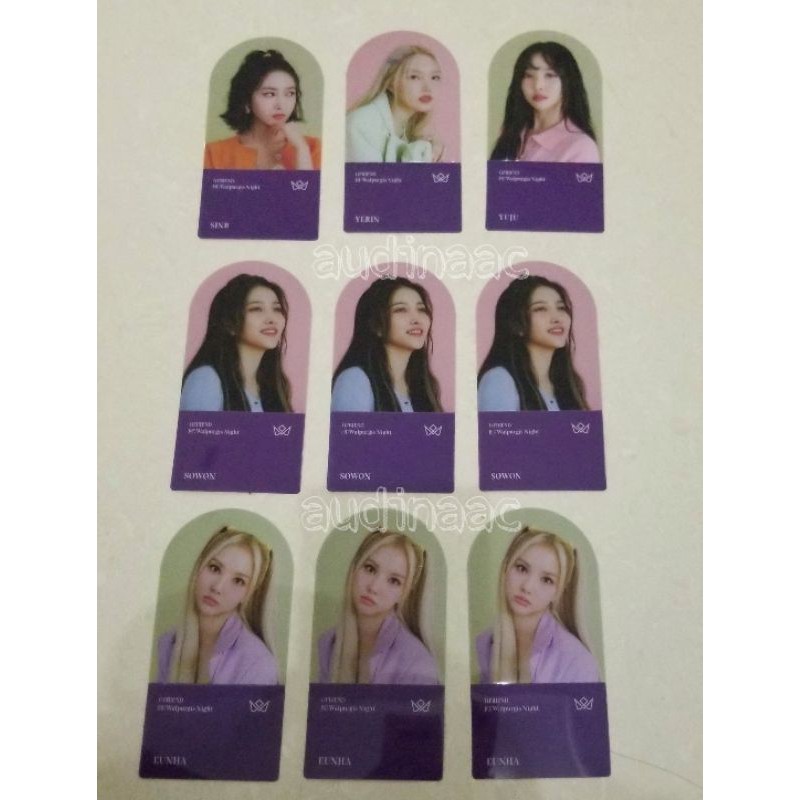 Jual [READY STOCK] GFRIEND WALPURGIS NIGHT PET STAND PHOTOCARD | Sowon Yerin Eunha Yuju SinB ...