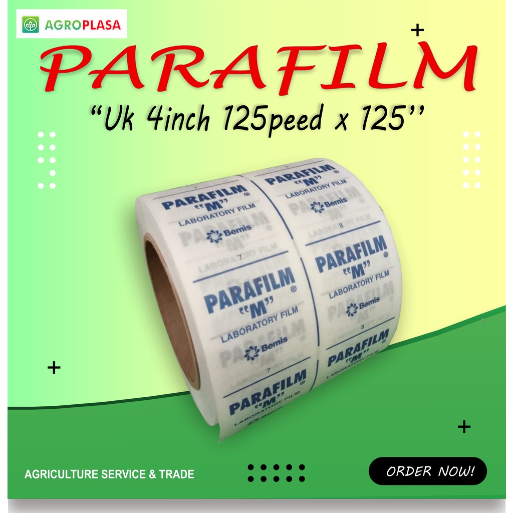Jual Parafilm Grafting Okulasi 4inch x 125 Feet (10cm x 38m) | Shopee ...