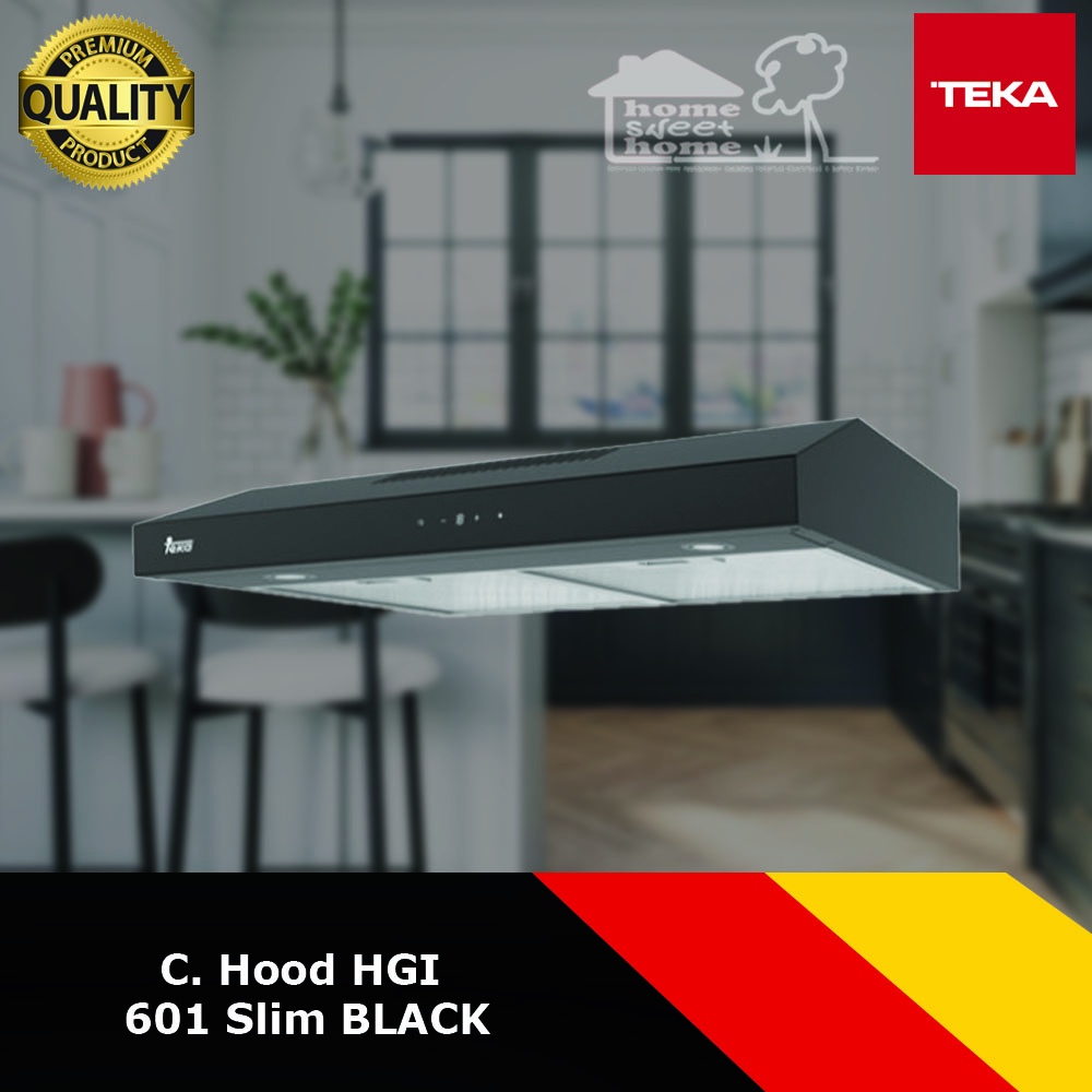 Jual TEKA Cooker Hood HGI 601 Black Slim Hood 60cm | Shopee Indonesia