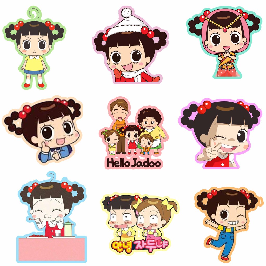 Jual Stiker Hello Jadoo Sticker Pack Animasi Kartun Anak | Shopee Indonesia
