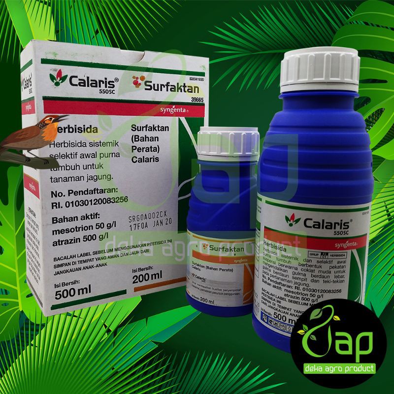 Jual HERBISIDA SELEKTIF CLARIS 550SC 500ML SURFAKTAN 200ML CALARIS ...