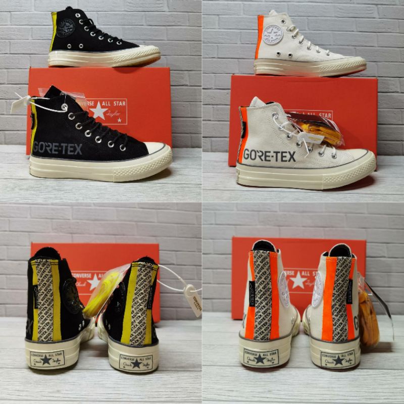 Jual Sepatu Converse Allstar 70s Gore-Tex Black White | Shopee Indonesia