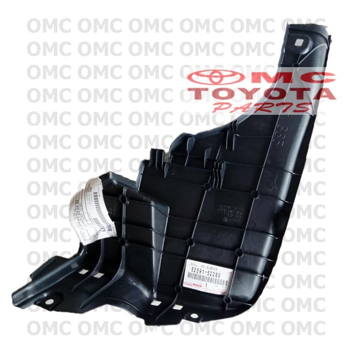 Jual Liner Fender Spakbor Belakang Kanan Yaris 52591-52280 | Shopee ...