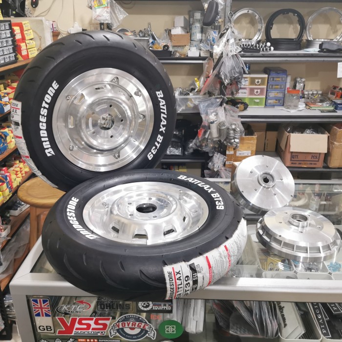 Jual Velg Tubeless Rally Polish R.10 set Adaptor dan Ban Bridgestone ...