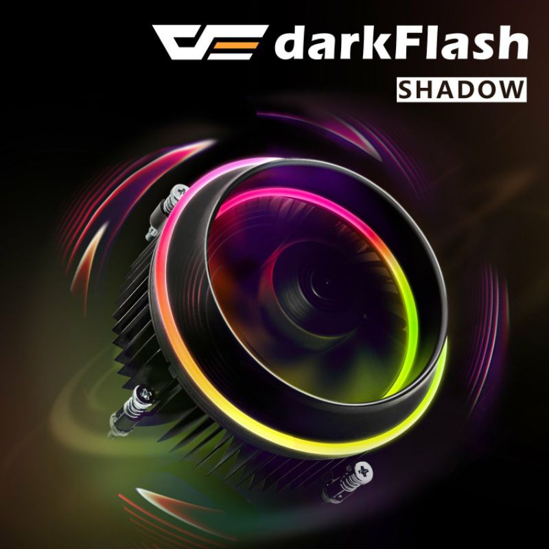 Jual Aigo Darkflash Shadow Addressable RGB Aura Sync CPU Cooler Intel ...