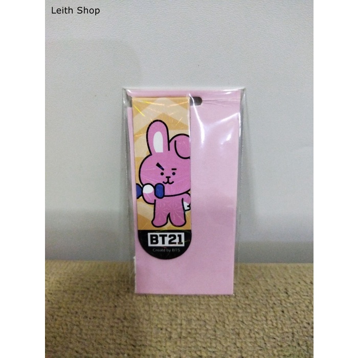 Jual Aksesoris BTS Cooky BT21 Pembatas Buku Jungkook Kpop Idol ...