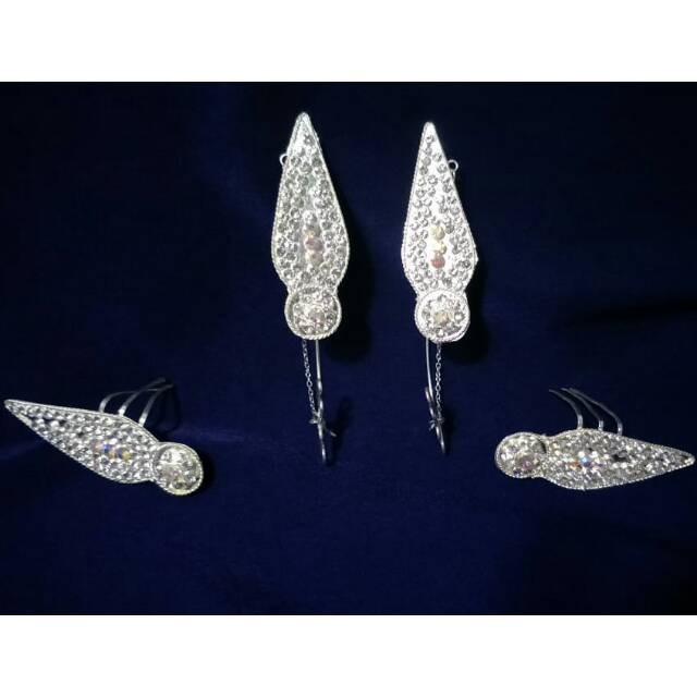 Jual SUMPING TELINGA PENGANTIN PRIA ADAT JAWA ACCESORIES HIASAN MANTEN ...