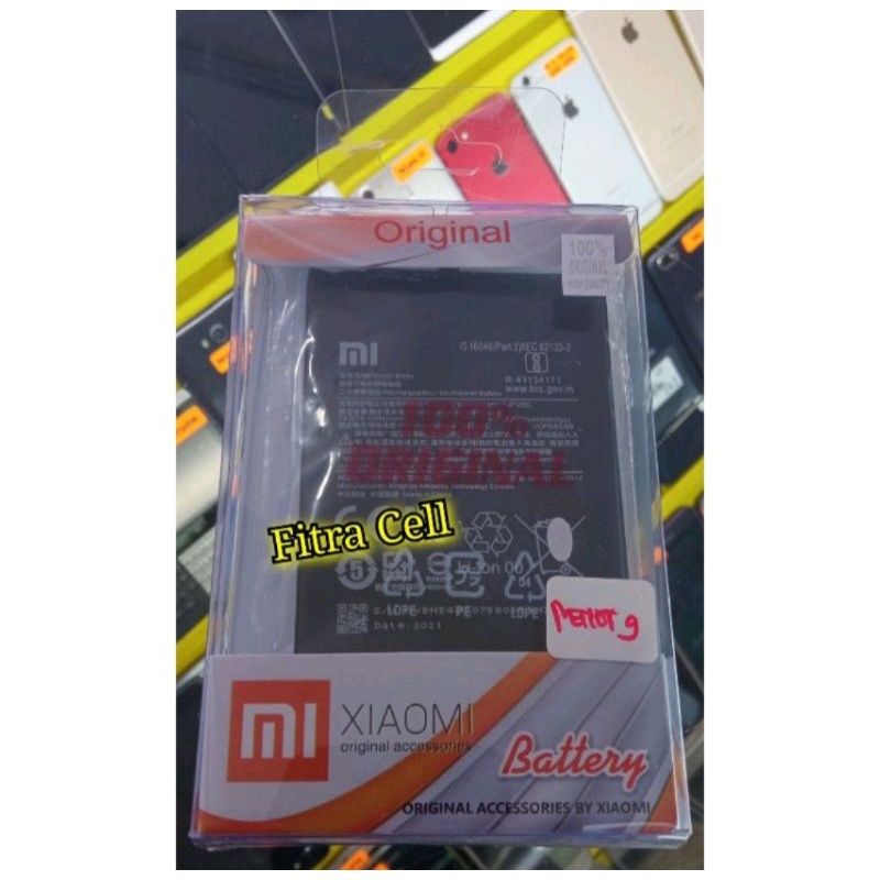 Jual Batre Baterai Xiaomi Redmi Note 9 BN54 Original | Shopee Indonesia