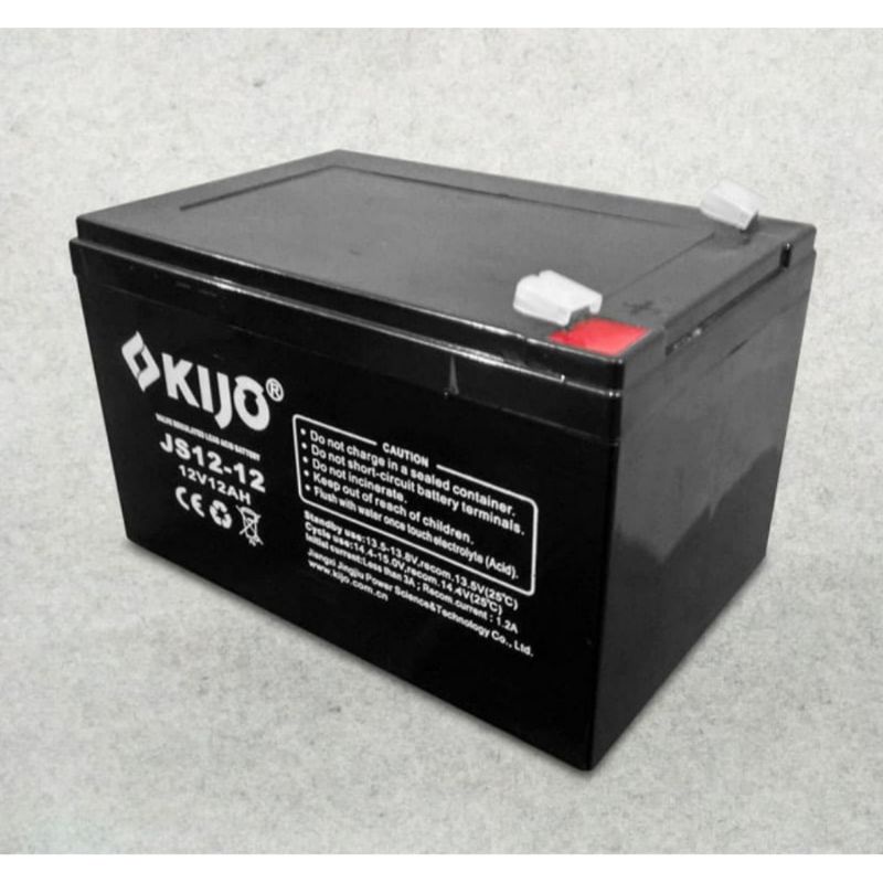 Jual AKI UPS KIJO 12V 12AH - 12 VOLT - BATTERY UPS BATTERY KIJO 12V ...