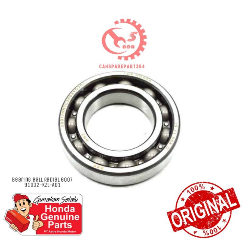 Jual Bearing Ball Radial 6007 – Spacy FI, Vario 110 eSP & New Scoopy ...