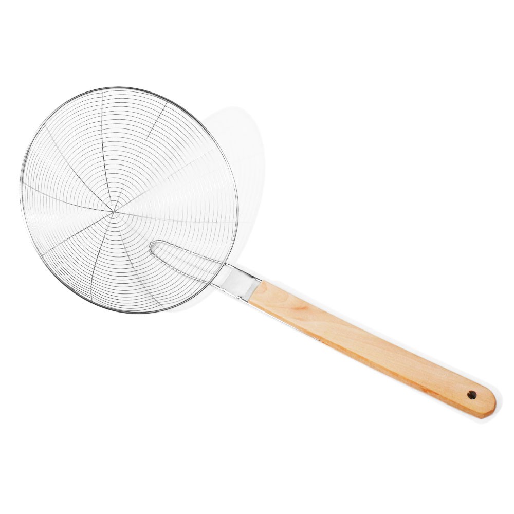 Jual Serok Stainless steel 32 cm JUMBO Gagang Kayu tebal | Shopee Indonesia