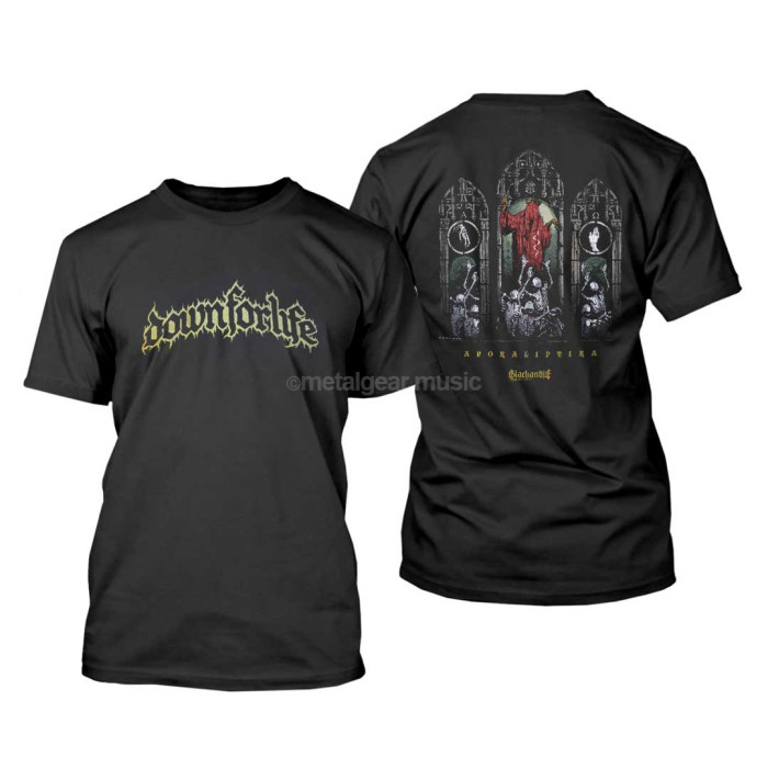 Jual ORIGINAL DOWN FOR LIFE - APOKALIPTIKA LOGO TSHIRT | Shopee Indonesia