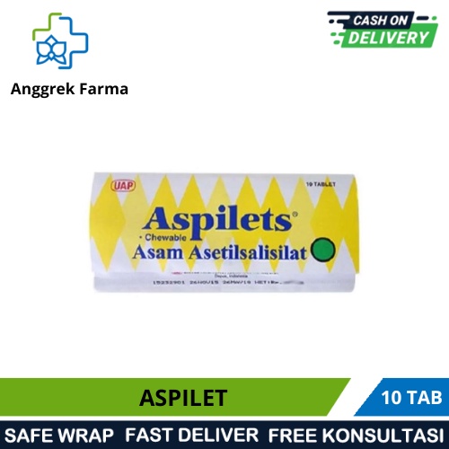 Jual ASPILET STRIP 10 TABLET | Shopee Indonesia