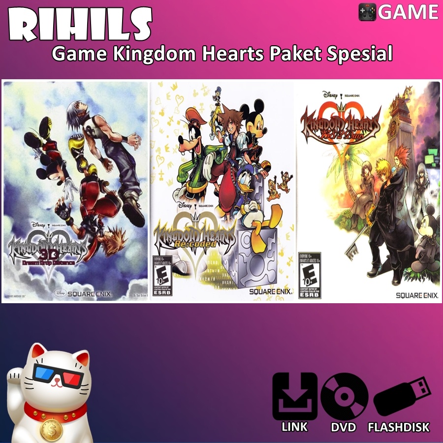Jual Kingdom Hearts Paket Spesial isi 3 GAME untuk Komputer PC Laptop | Shopee Indonesia